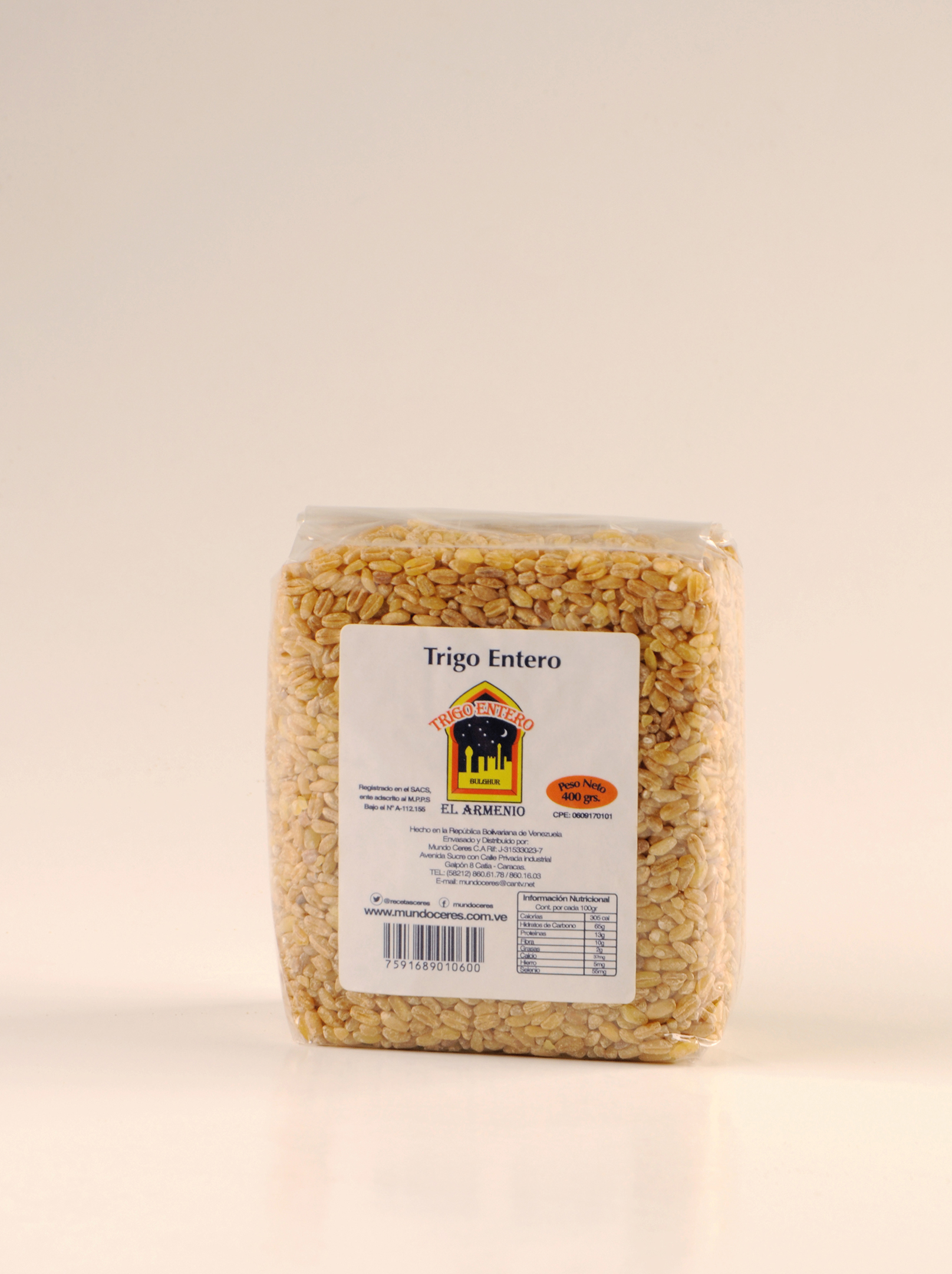Trigo Entero - Mundo Ceres - La Distribuidora Naturista